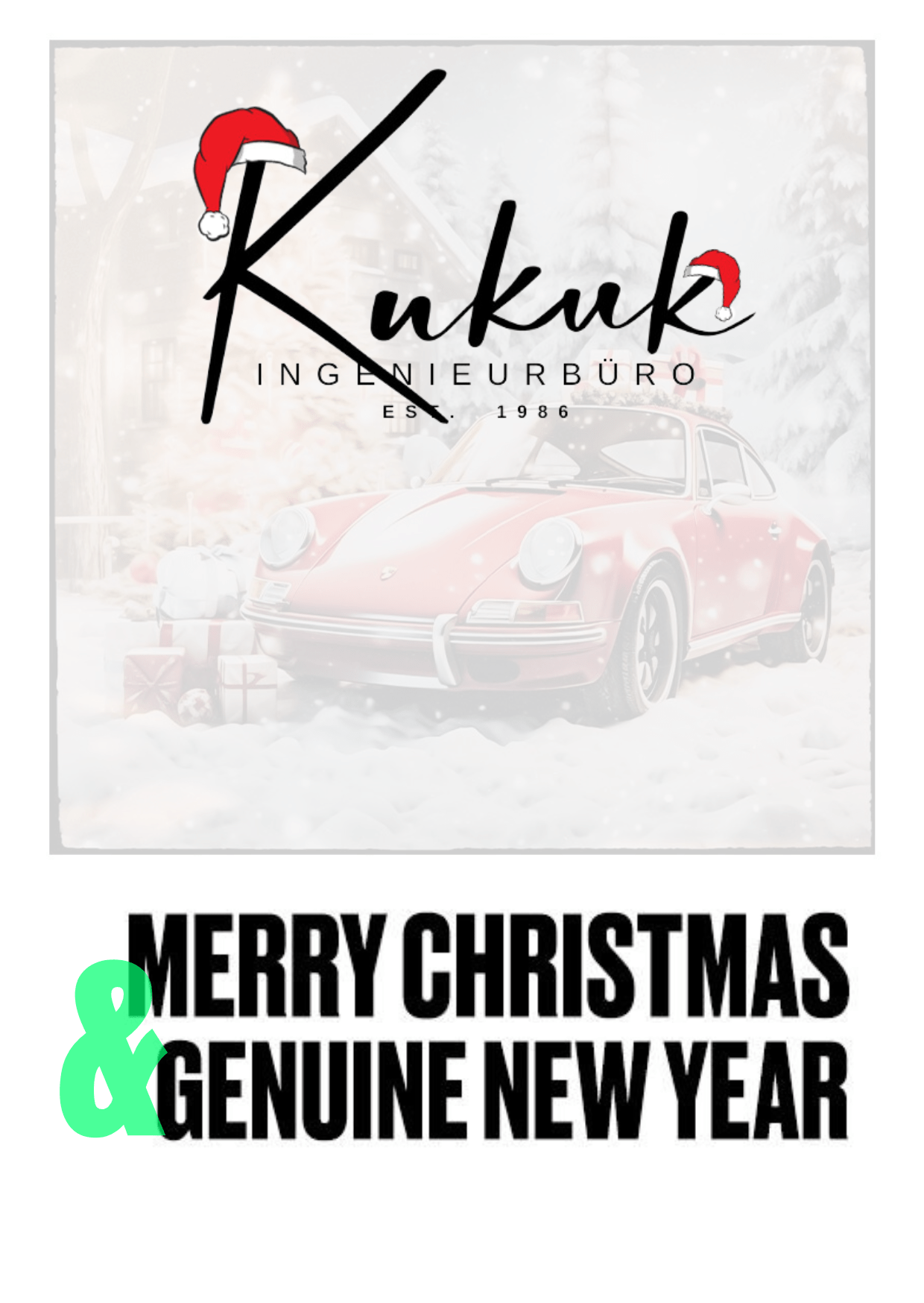 Christmas greetings 2023 - Ingenieurbüro Kukuk